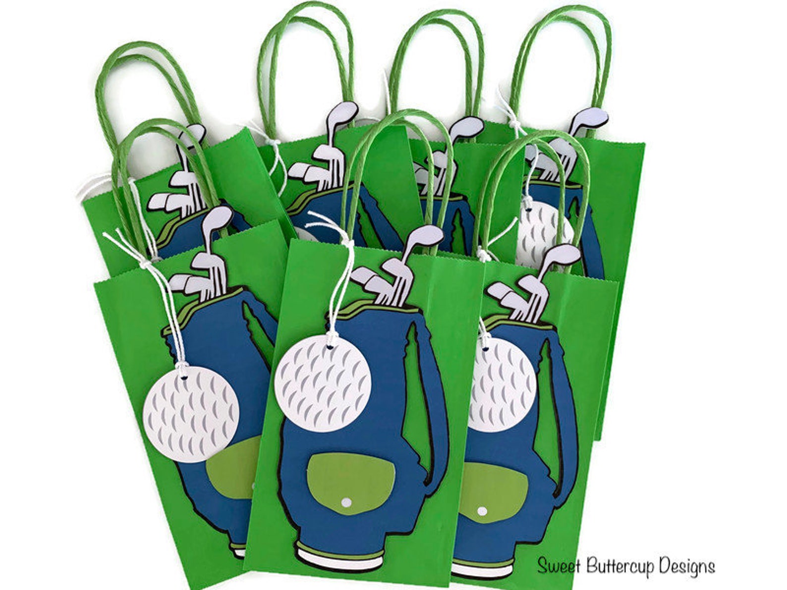 Golf Birthday Party Goody Bags, Sports Birthday Party Treat Bags ...