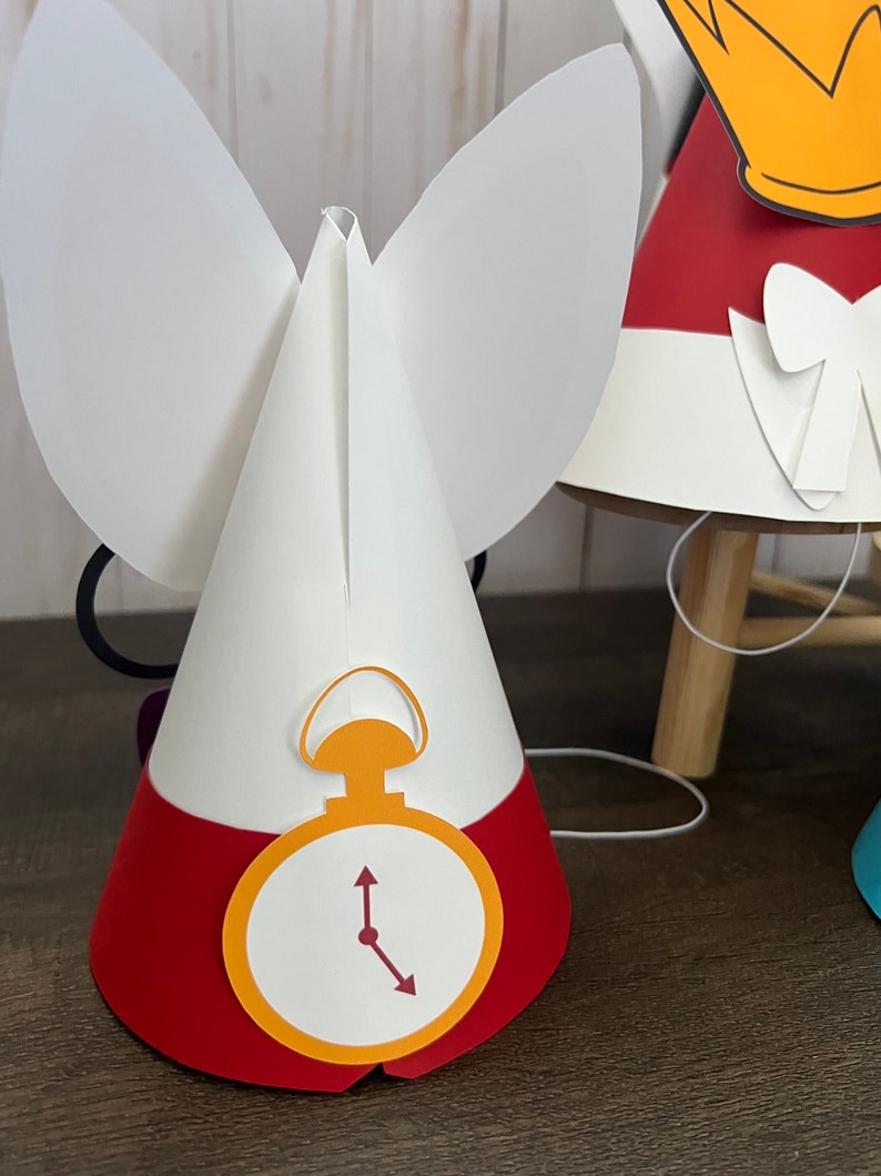 Mad Hatter Party Hats, Wonderland Theme, 1st Birthday - Etsy