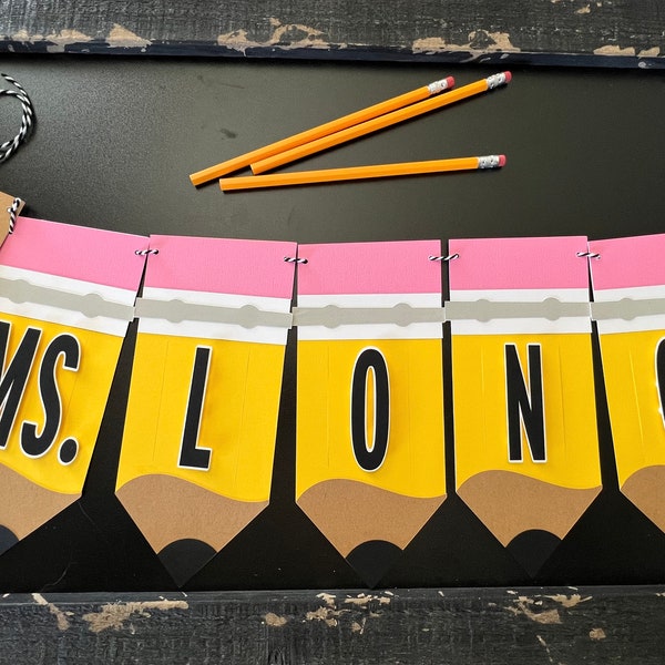 Teacher Banner - Etsy