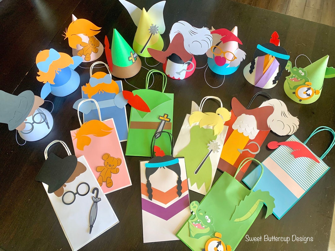 Neverland Pirate Goody Bag, Treat Bags, Neverland Party Favors - Etsy