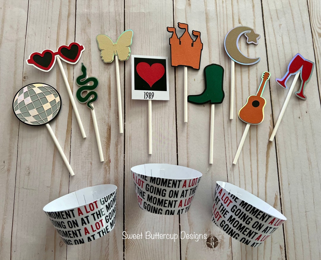 In My Birthday Era Party Cupcake Toppers & Wrappers, Birthday Era Party ...