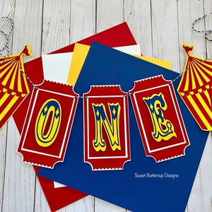 Big Top Circus Party Cake Topper, Circus Cake Topper, Circus Theme ...