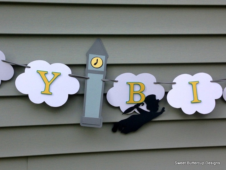 Neverland Party Banner Peter Pan Party Banner Peter Pan | Etsy