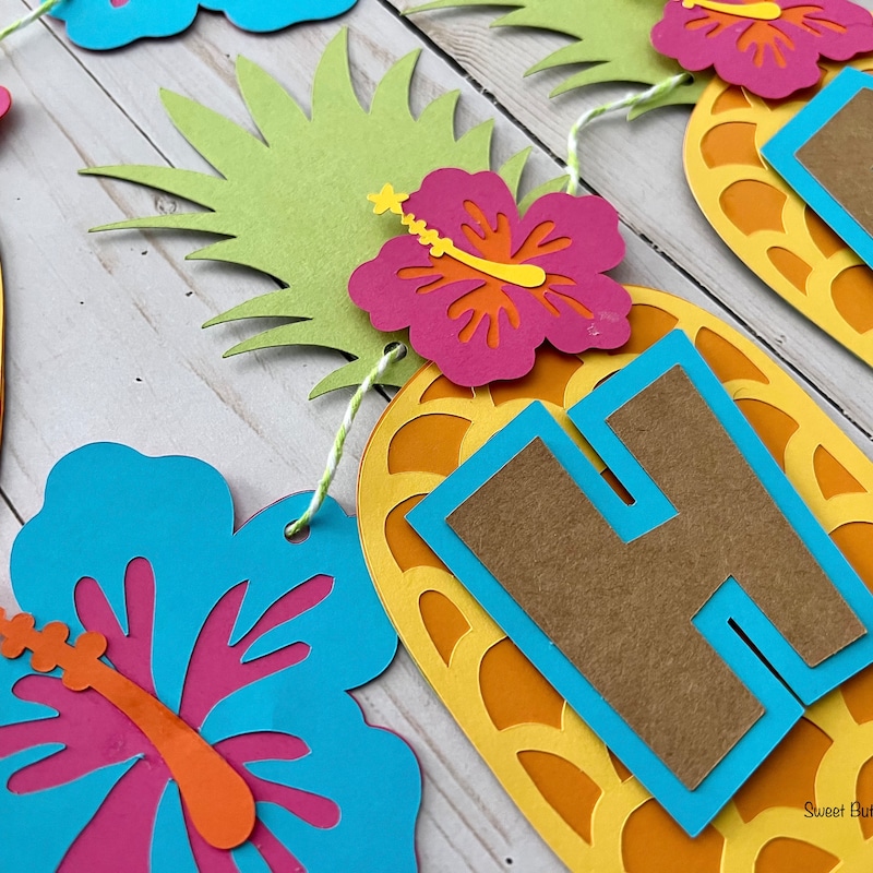 Hawaiian Birthday Banner - Etsy