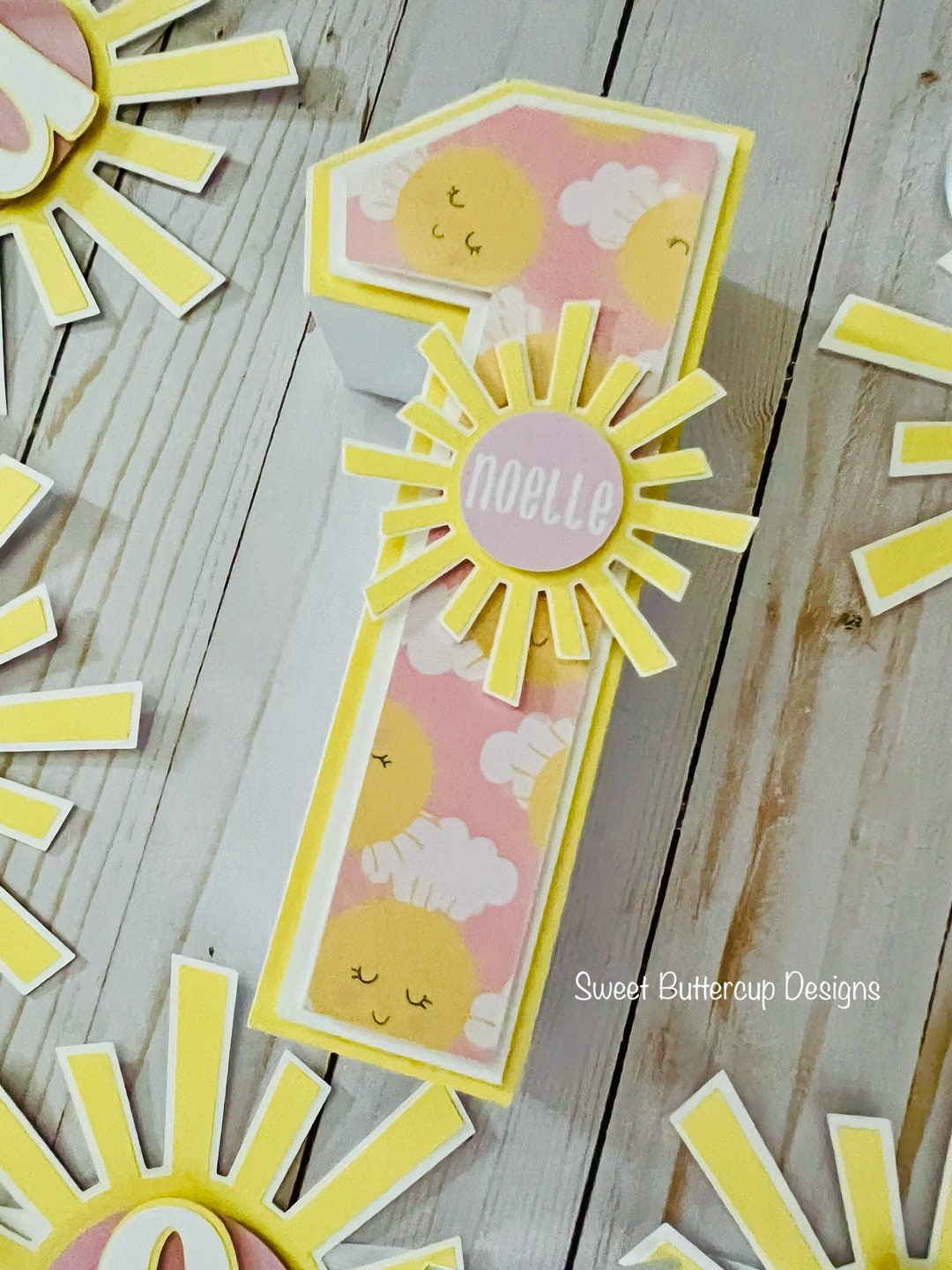 You Are My Sunshine 3D Number and Letter, You Are My Sunshine Theme ...