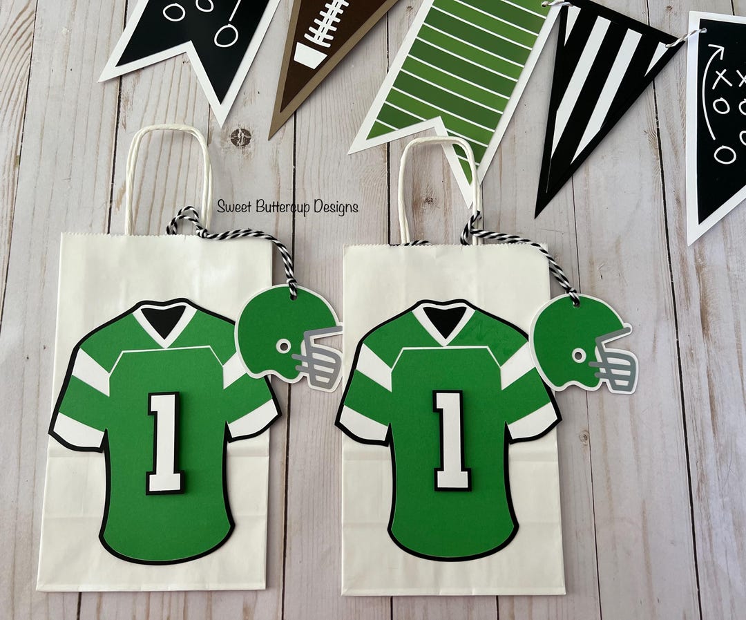 Football Goody Bags, Football Favor Bags, Football Party Theme Decor - Etsy
