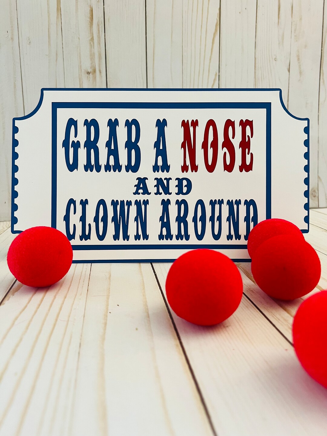 Circus Table Sign, Circus Centerpiece Sign- Customizable Colors - Etsy