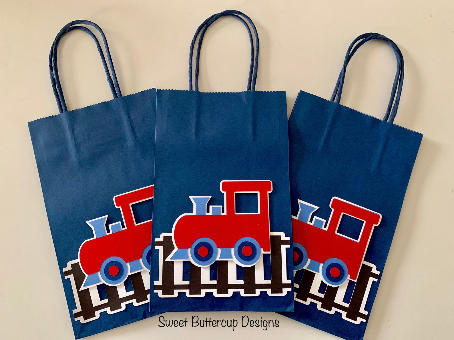Train Party Goody Bags Train Treat Bags Train Party - Etsy Canada