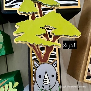 Wild One 3D Letters, Safari Themed 3D Letters, Jungle Themed 3D Letters ...