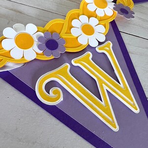 Rapunzel Pennant Banner, Rapunzel Party Decorations - Etsy