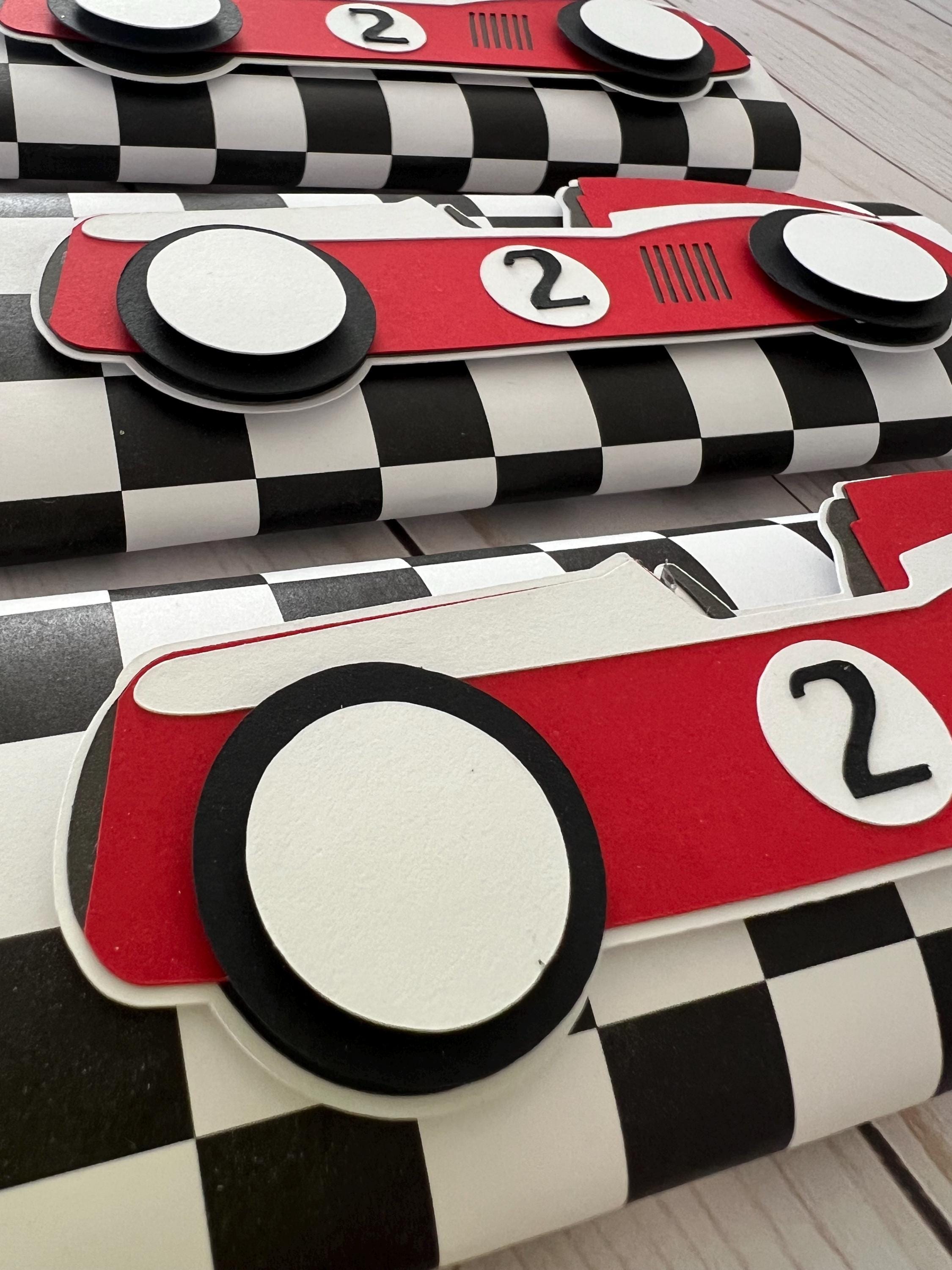 Two Fast Race Car Candy Wrapper Sleeves, Birthday Party Decor - Etsy