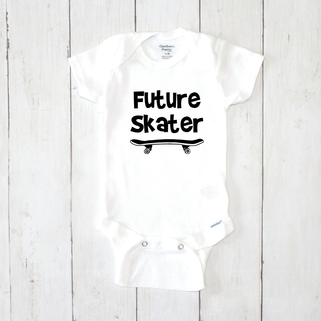 Future Skater Baby Onesie® Skateboard Baby Clothes New Baby Gifts Baby ...