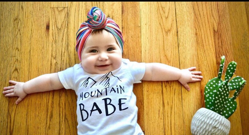 Mountain Babe Baby Onesie® Outdoorsy Baby Clothes Unisex - Etsy