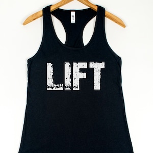 Lift Womens Gym Fitness Tank Top Weight Lifting Gift for Her Workout ...