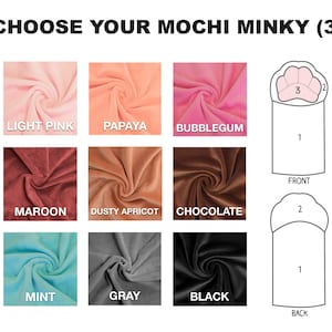 Mochi Paws Faux Fur Paws Chunky Paws in Custom Colors BYO DIY Fursuit ...