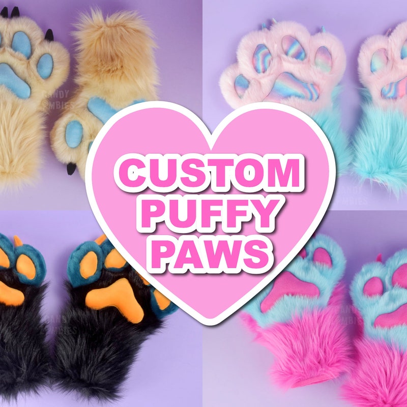 Fursuit Hand Paws - Etsy