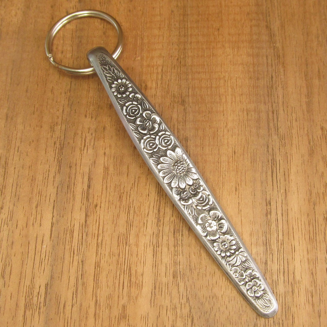 Spoon Key Chain, Key Ring, Key FOB, Stainless Steel, 367 - Etsy