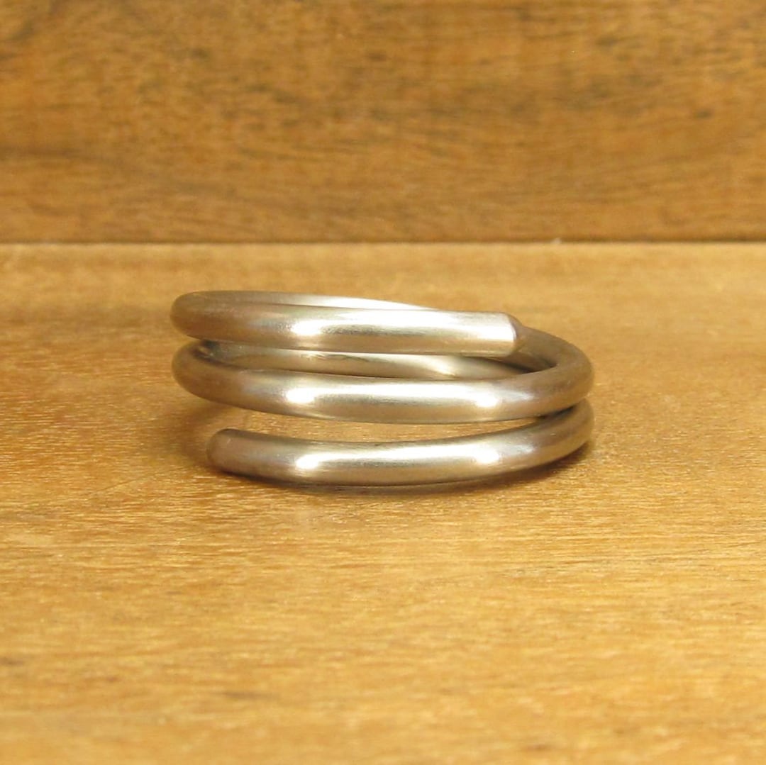 Stainless Steel Wire Ring, Handmade, Heavy Duty, Light Weight, Men ...