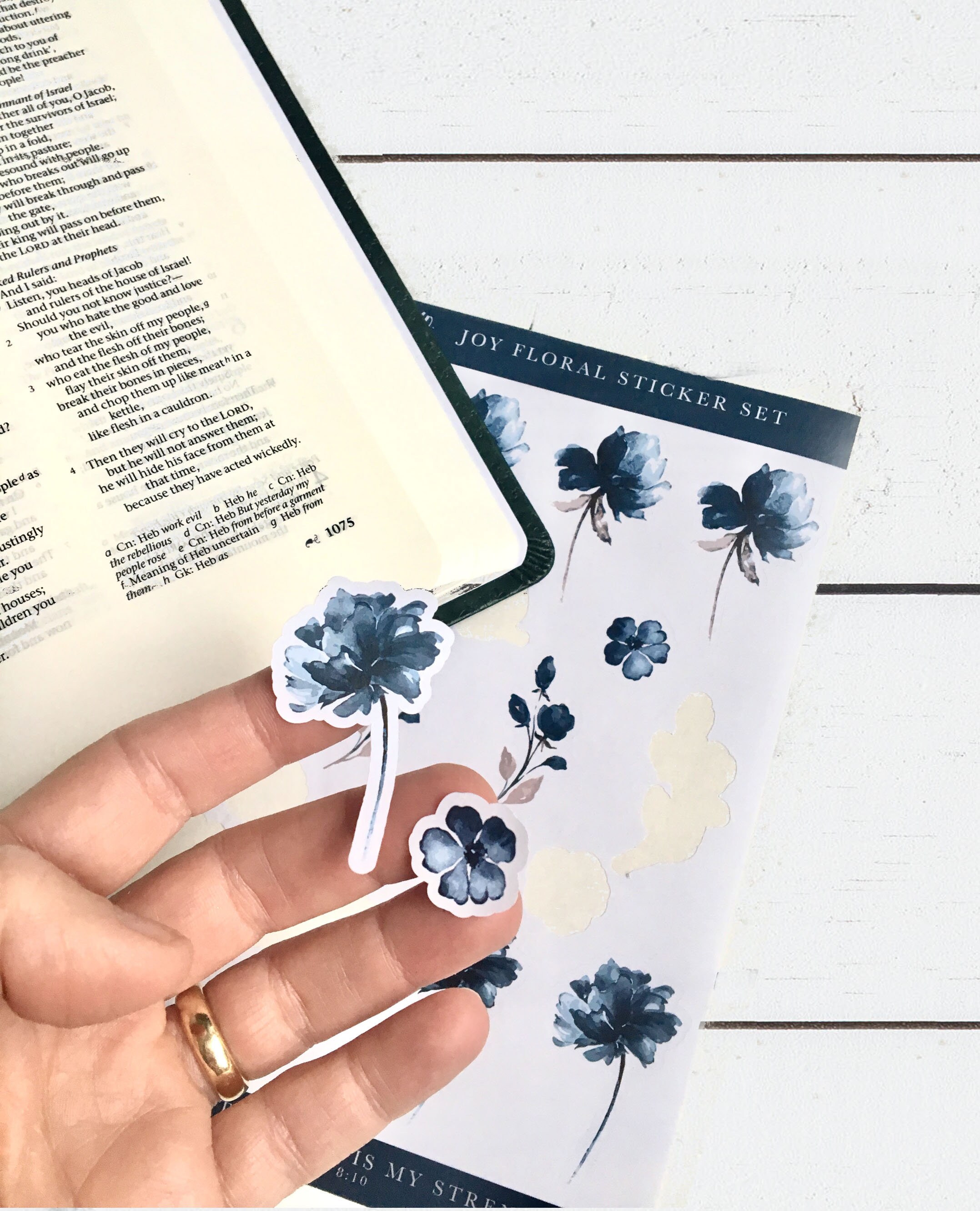 Bible Journaling Sticker Set Joy Christian Gift Sticker | Etsy