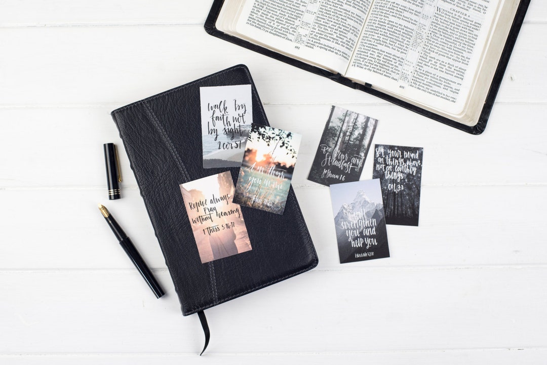 Faith Mini Scripture Cards (pack of Six) - Christian Bible Verse ...