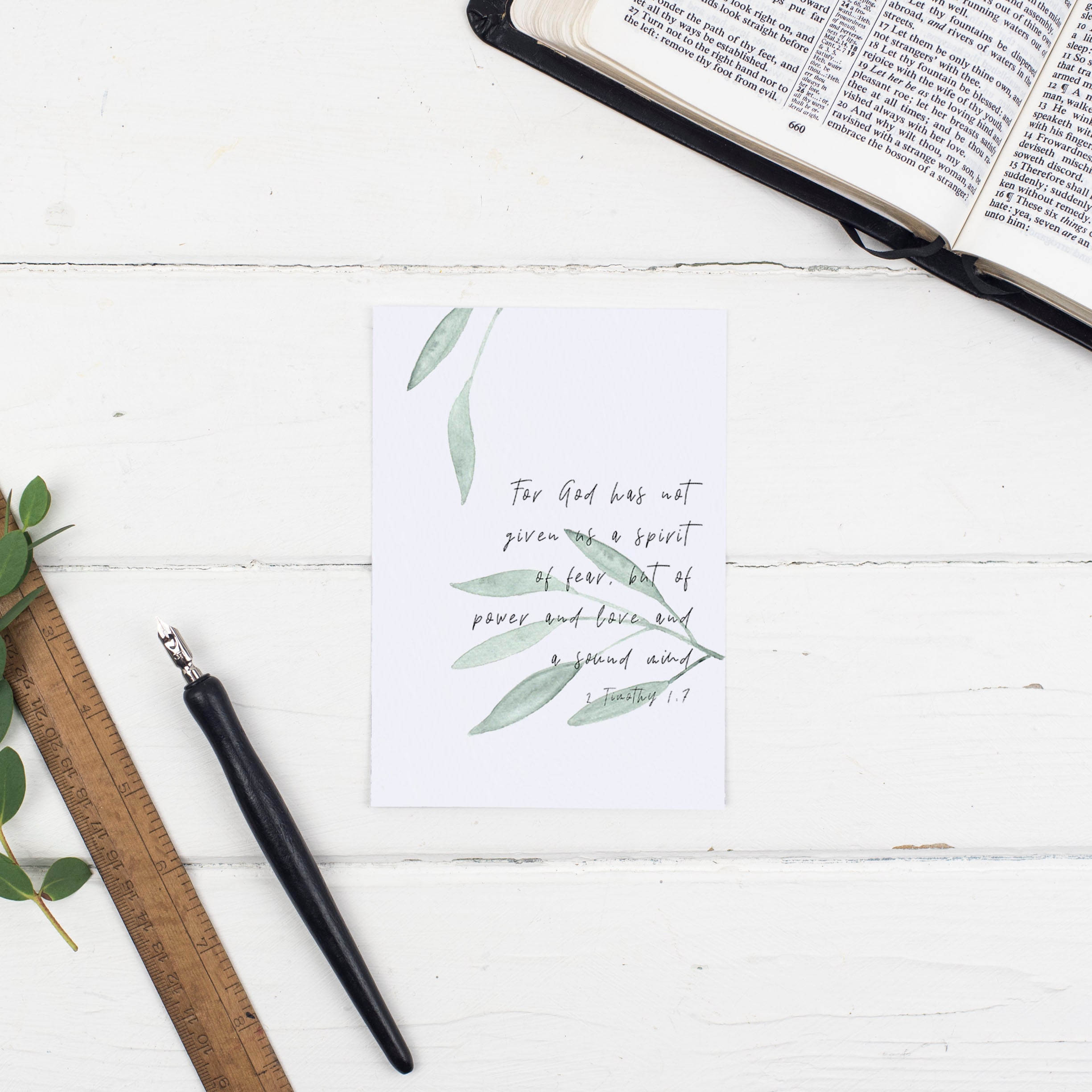 Christian Hope Botanical Postcards Pack of 8 Postcards | Etsy
