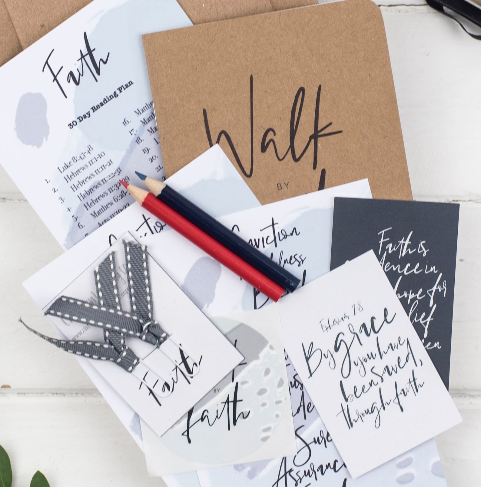 Christian 'Faith' Journal Set Prayer Journal Gift | Etsy