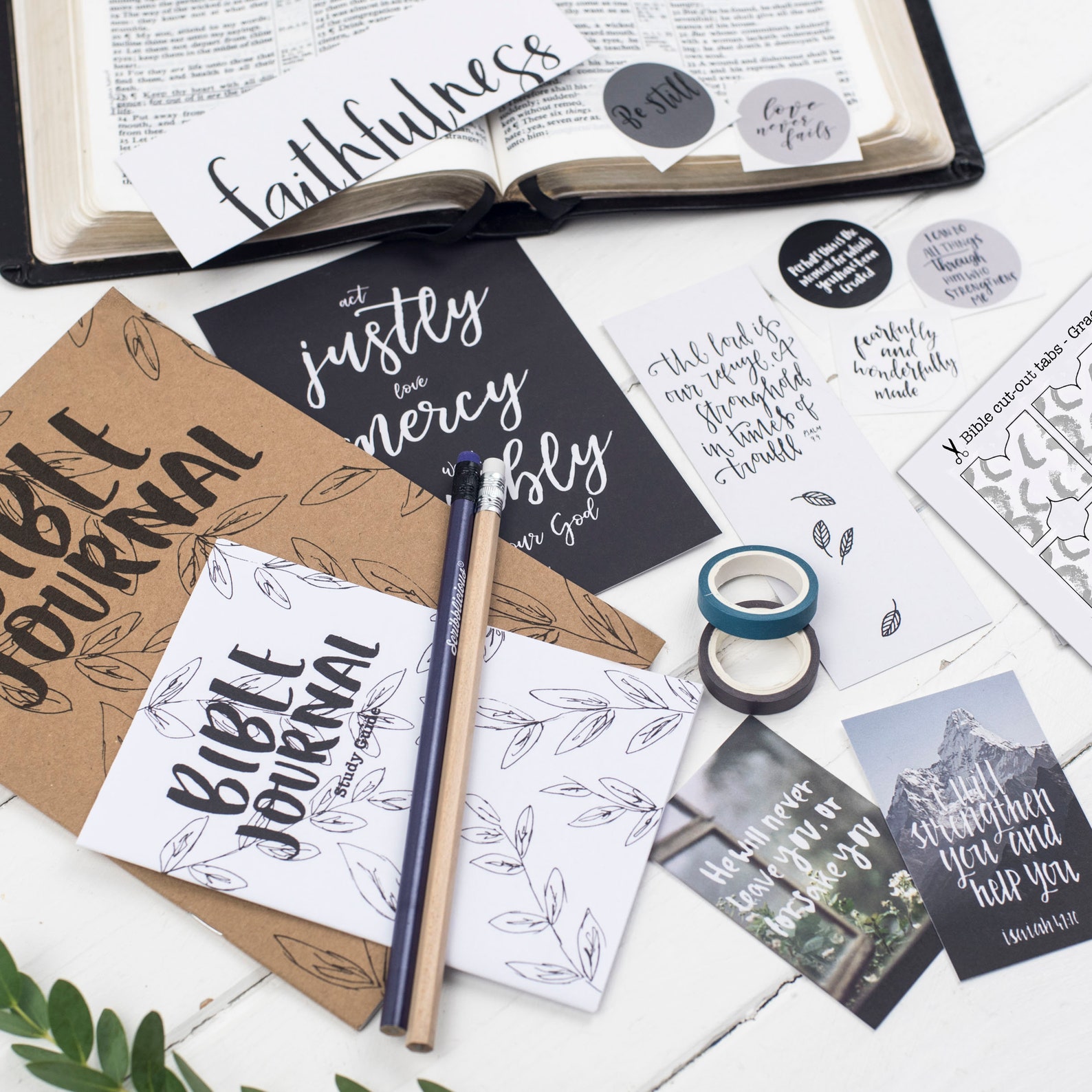 Bible Prayer Journal 'gracious' STARTER Kit Easter - Etsy UK