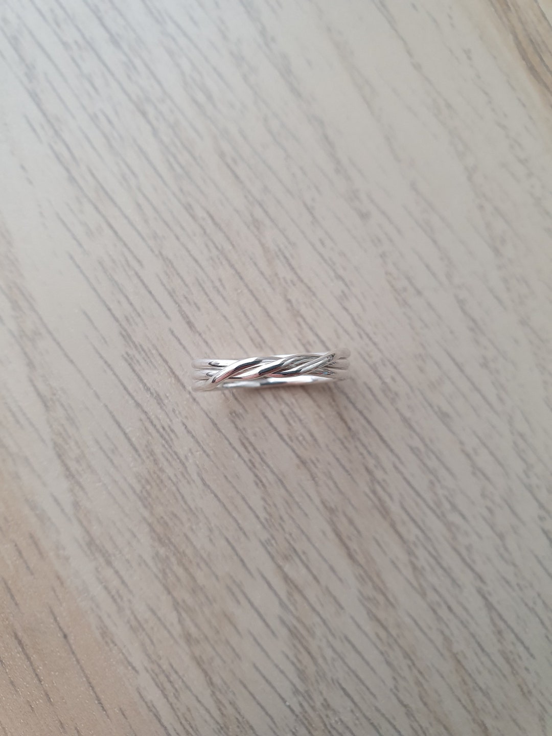 Three Band Puzzle Ring | 3 Band | Silver | Twisted Ring| Interlocking ...