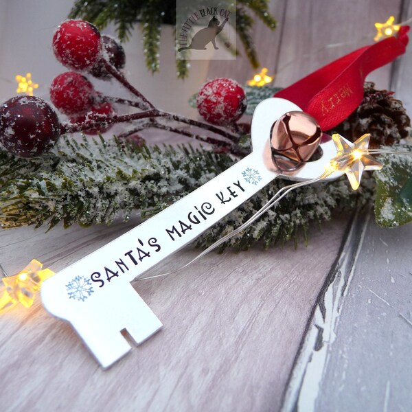 Santa Key - Etsy