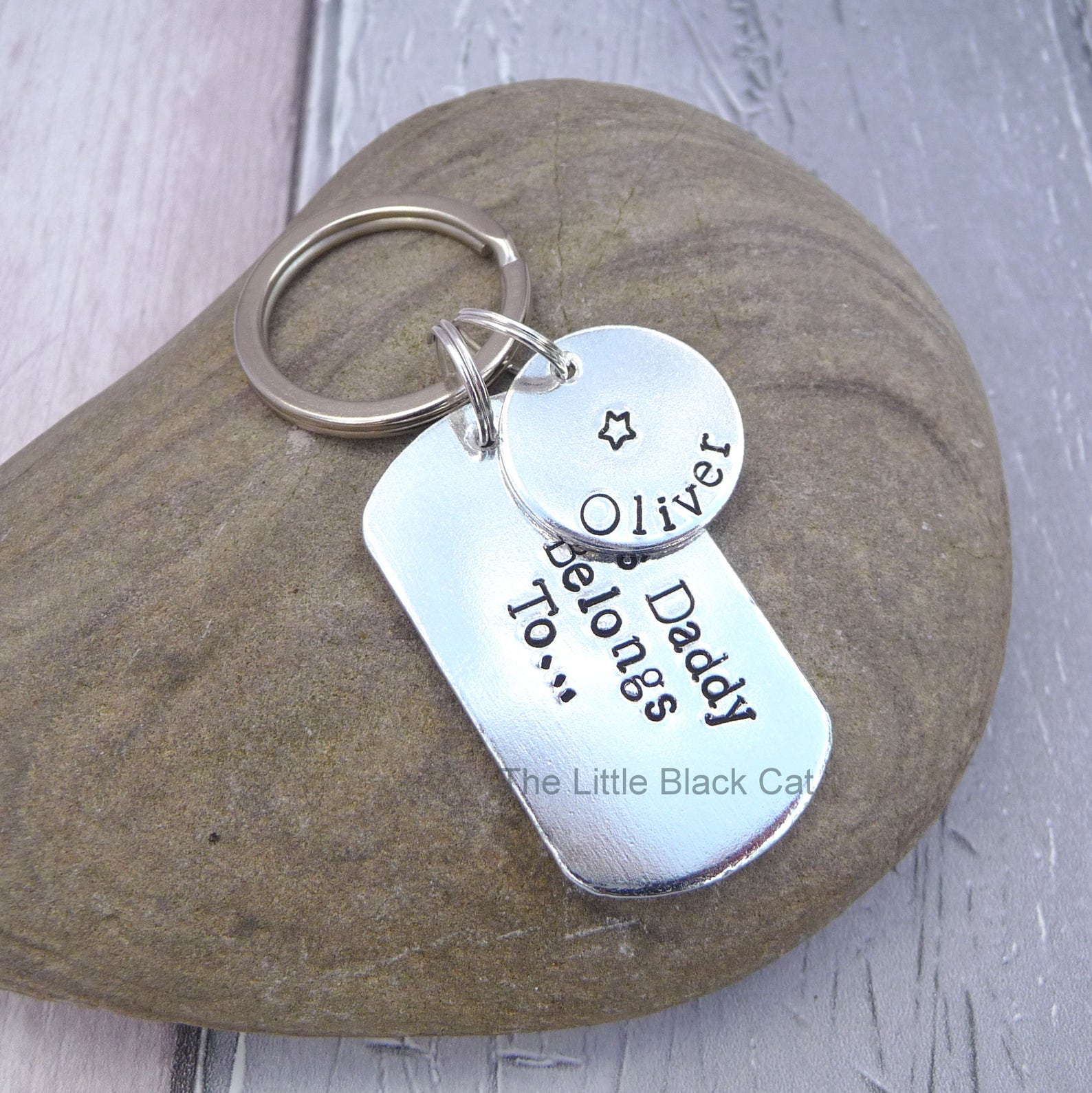 This Daddy Belongs To Daddy Keyring Daddy Keychain - Etsy UK