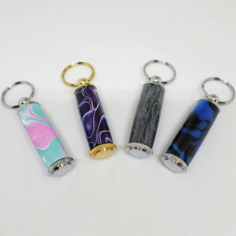 Pill Holder Keychain - Etsy