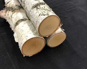 Birch logs | Etsy