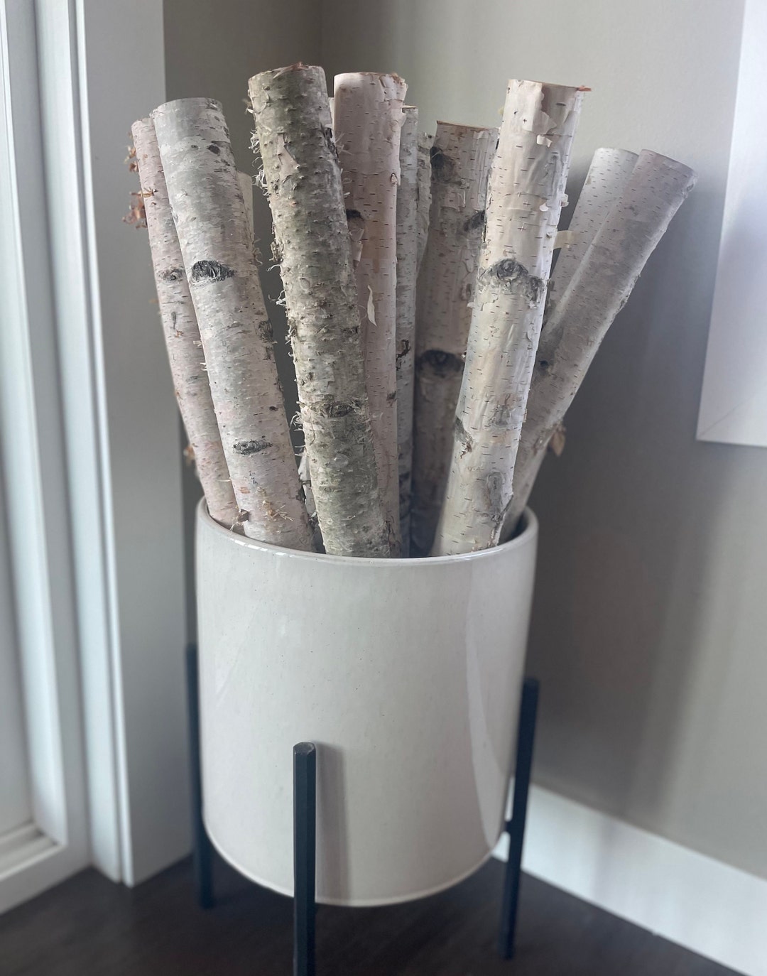Natural White Birch Logs for Decorating (multiple Quantities and Sizes ...