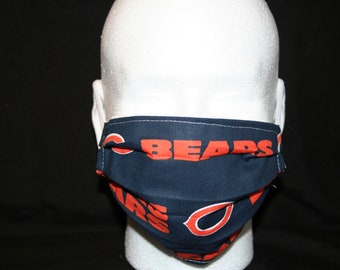 Chicago Bears Mask - Etsy