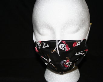 Pirate Mask - Etsy
