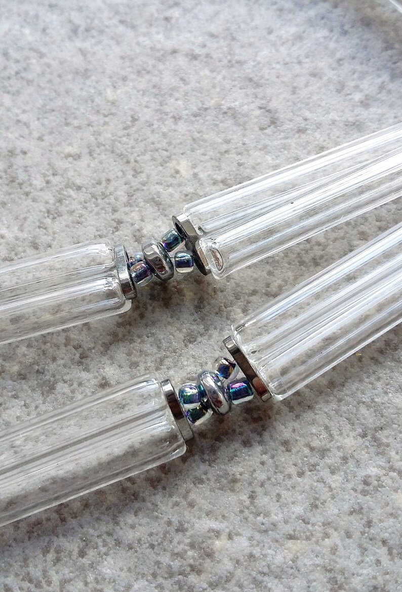 Glass Tube Beads 5 Mm - Pack of 20 - Etsy