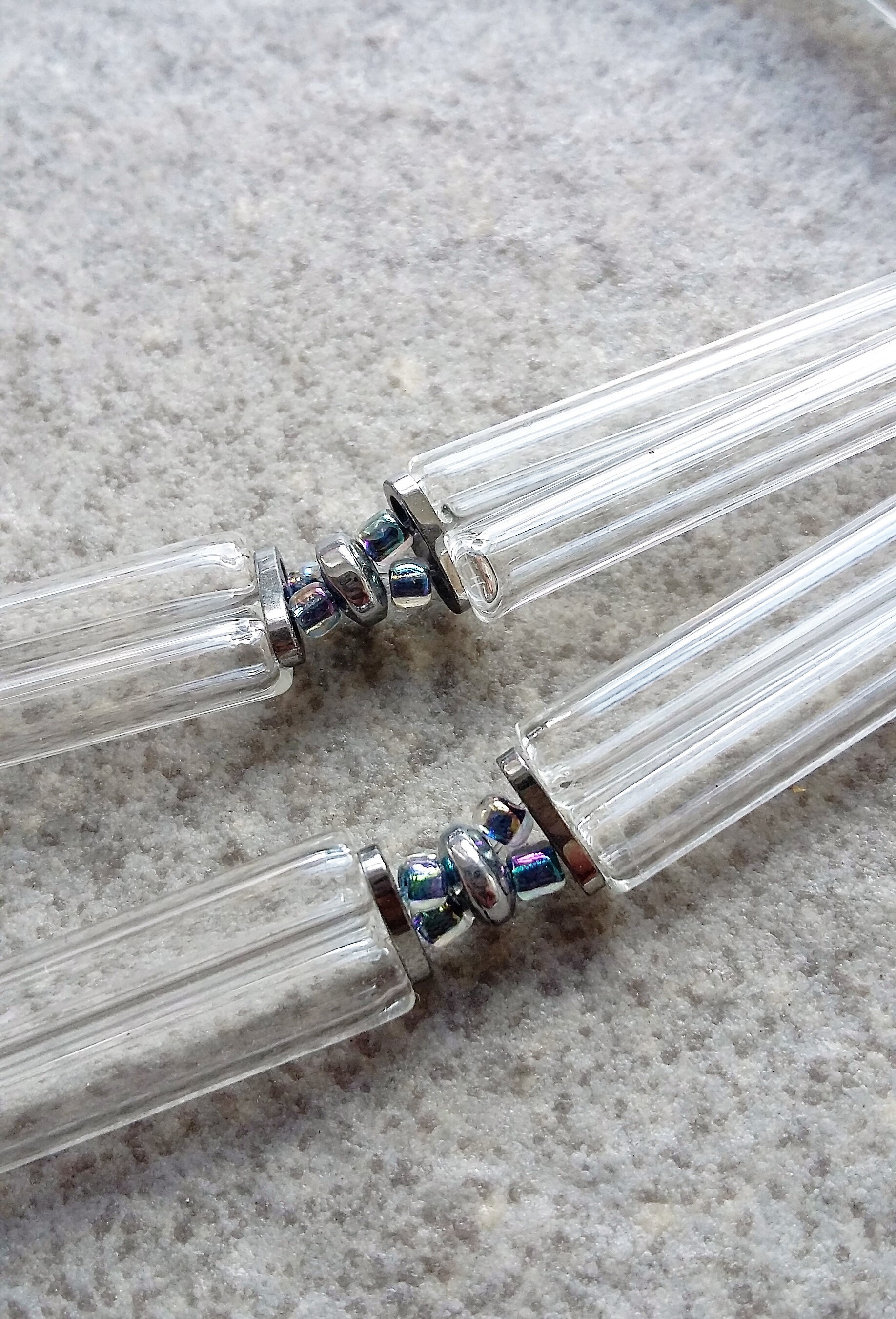 Glass Tube Beads 5 Mm - Pack of 20 - Etsy