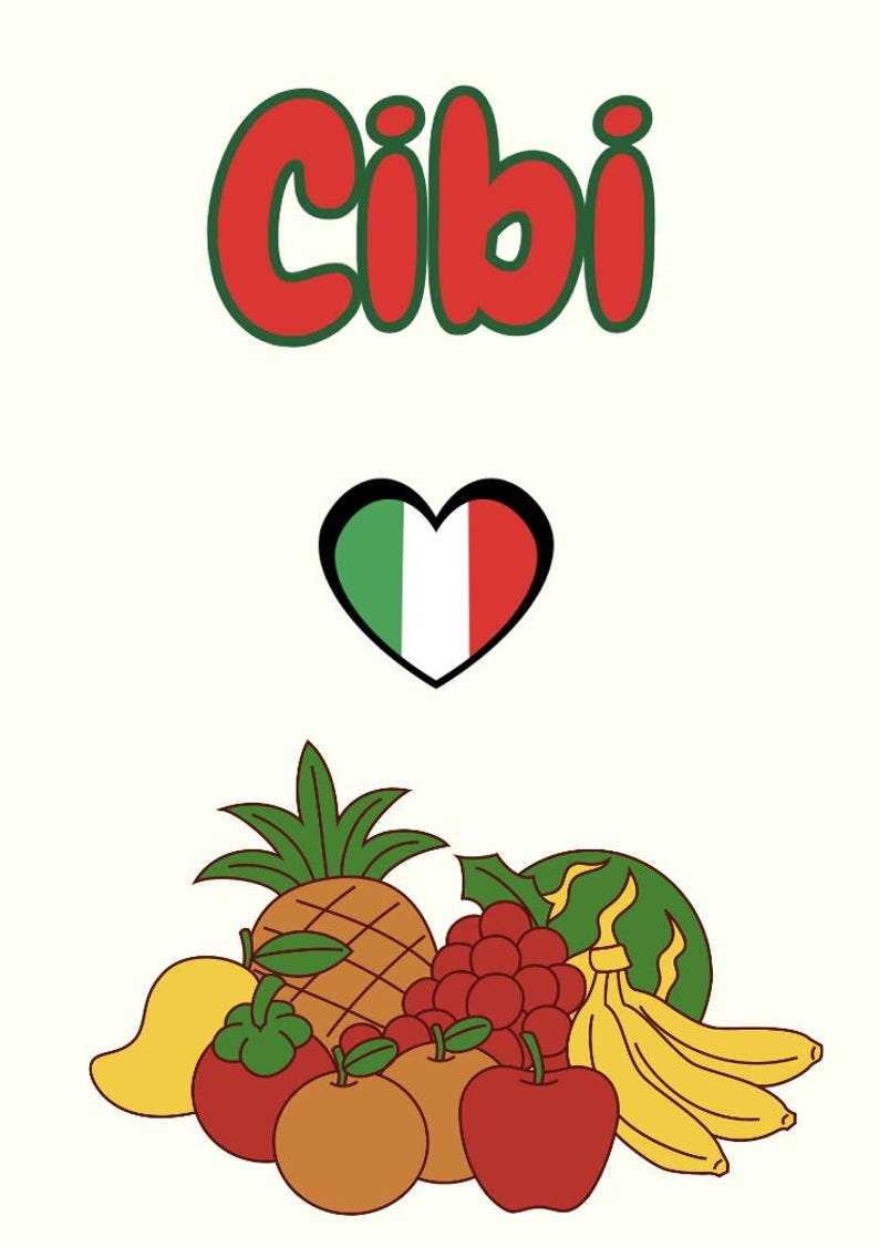 Italian Flashcards for Kids and Beginners: 150 Essential Words With ...