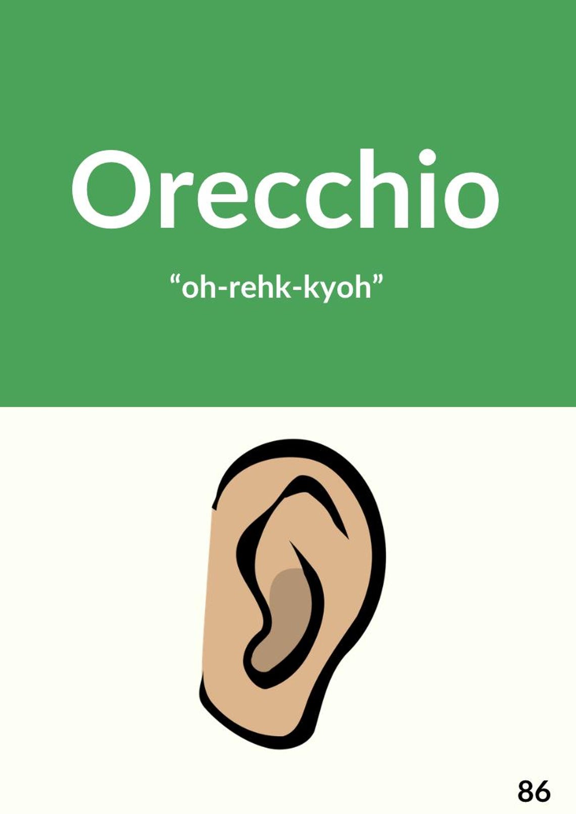 Italian Flashcards for Kids and Beginners: 150 Essential Words With ...