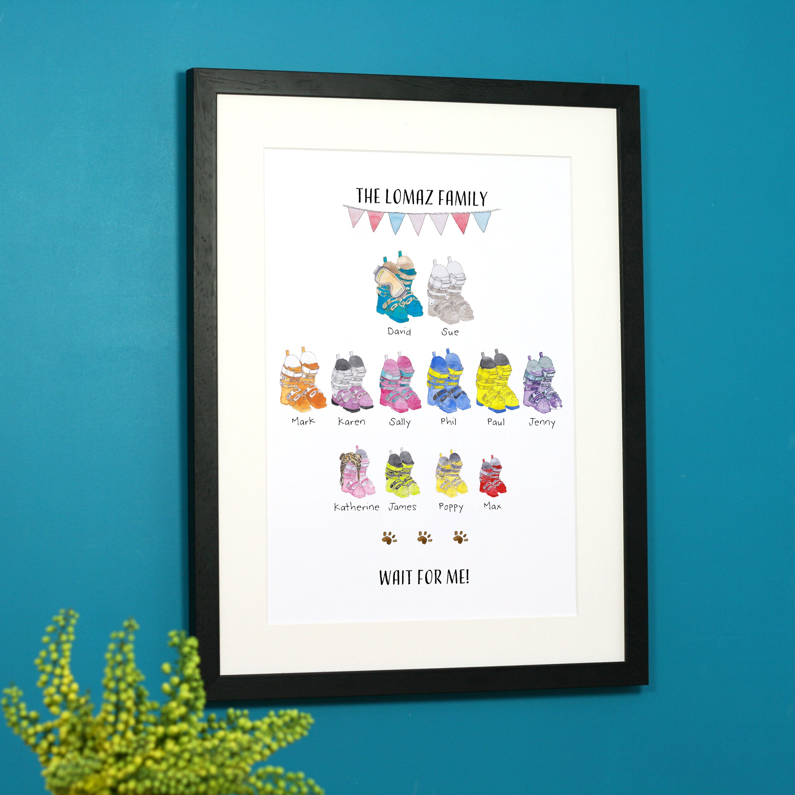 Ski Boot Family Tree - Etsy