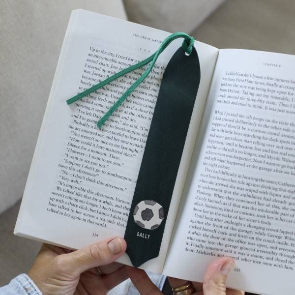 Football Bookmark - Etsy