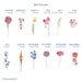 Birth Flower Change of Address Cards - Etsy