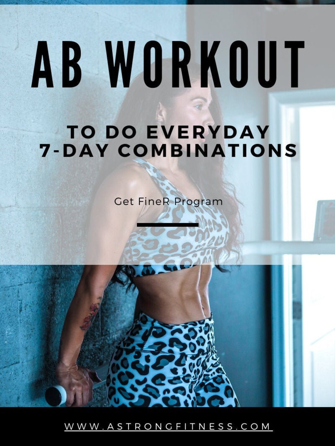 Ab 7 Combination Workouts at Home - Etsy