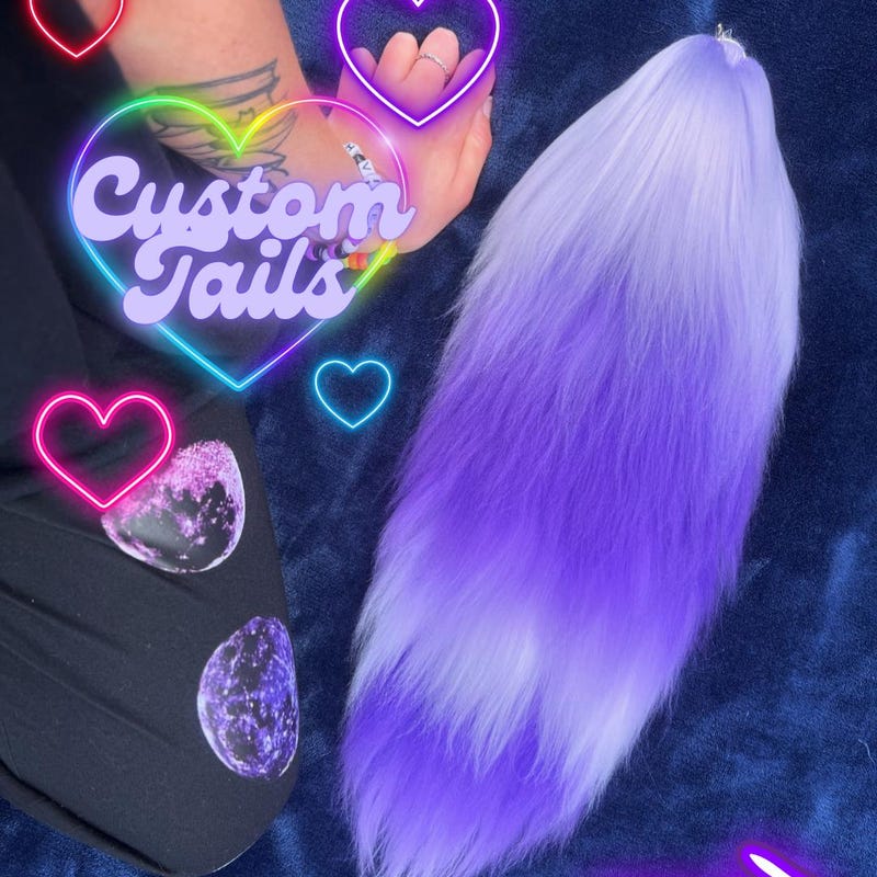 Custom Therian Tail Charm - Etsy