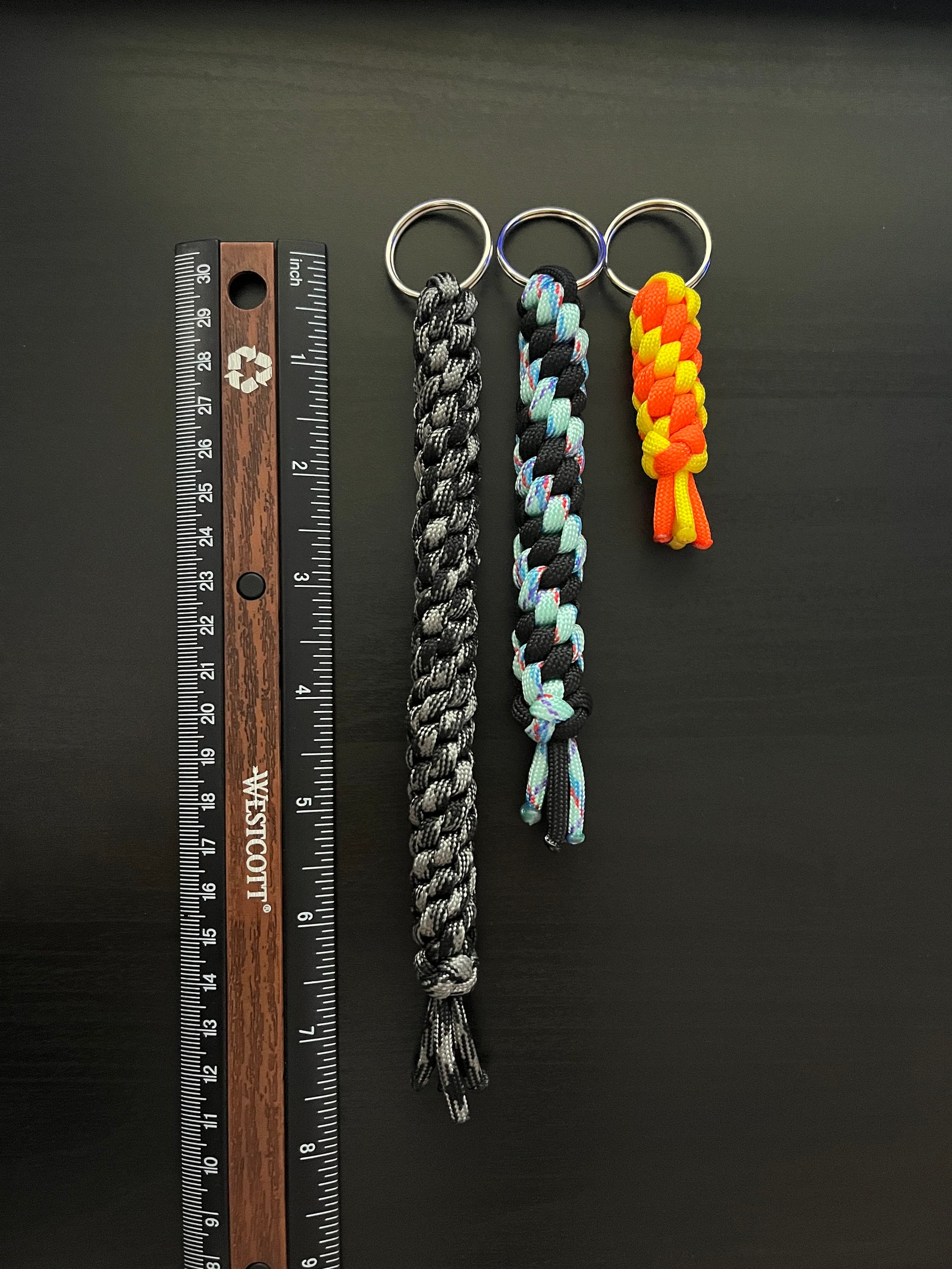 Custom Handmade Paracord Keychains - Etsy