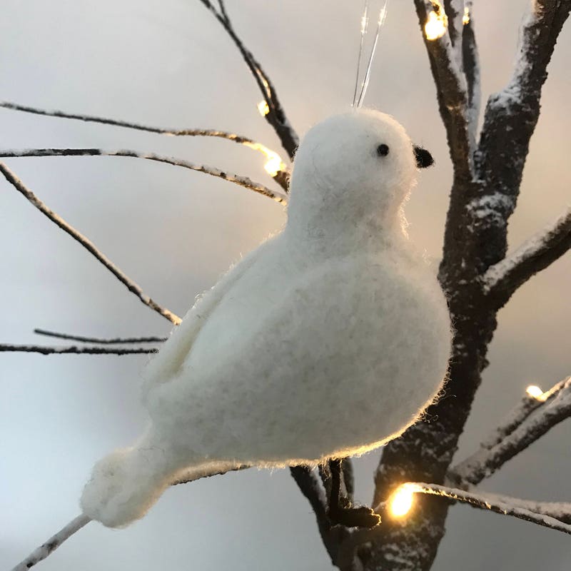White Dove Sculpture - Etsy