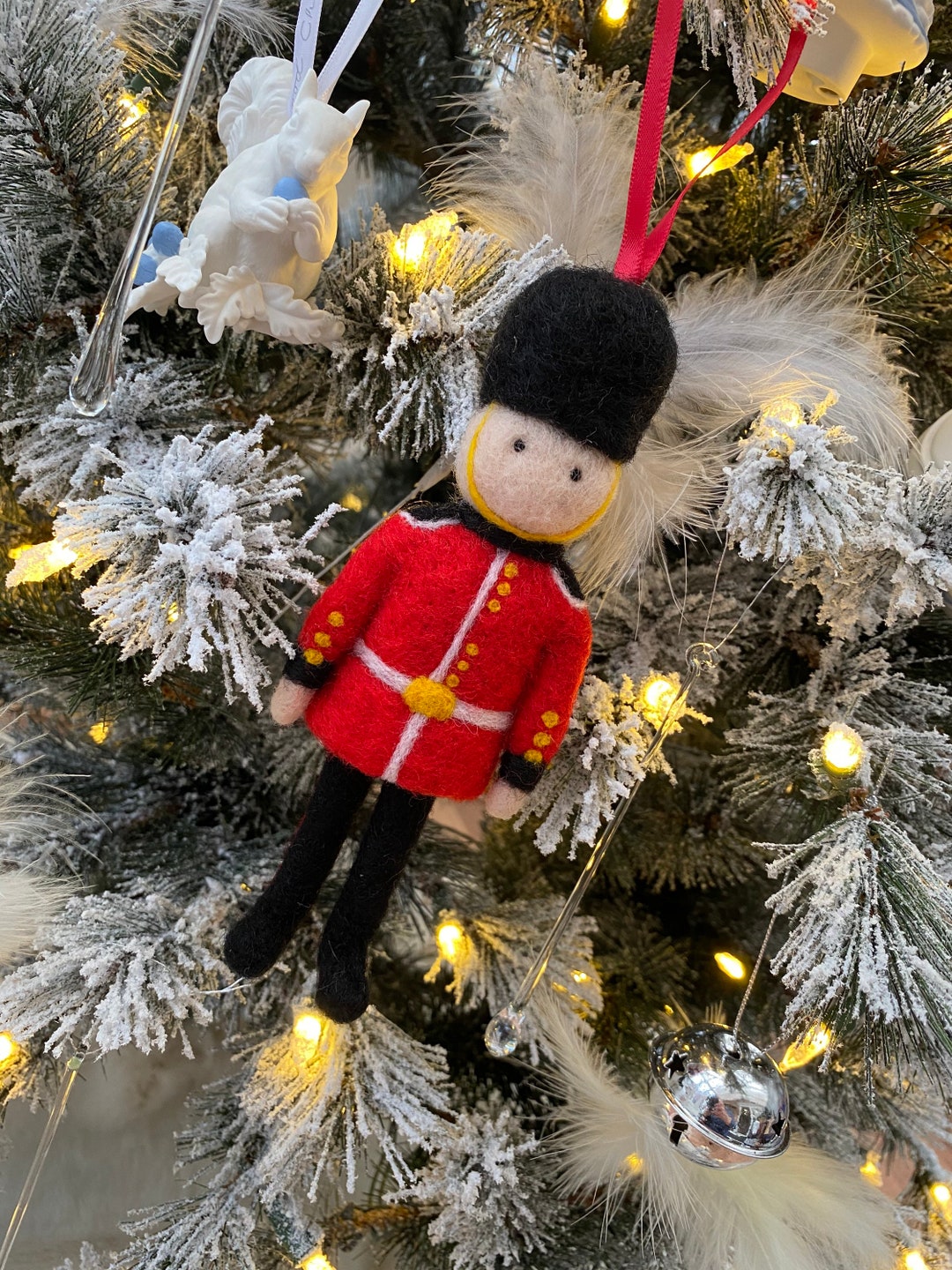 Needle Felted Kings Guard, Felted Sculpture, Coldstream Guard ...