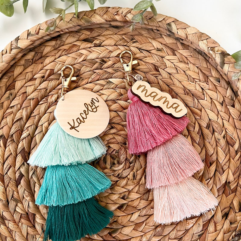 Tassel Keychain - Etsy