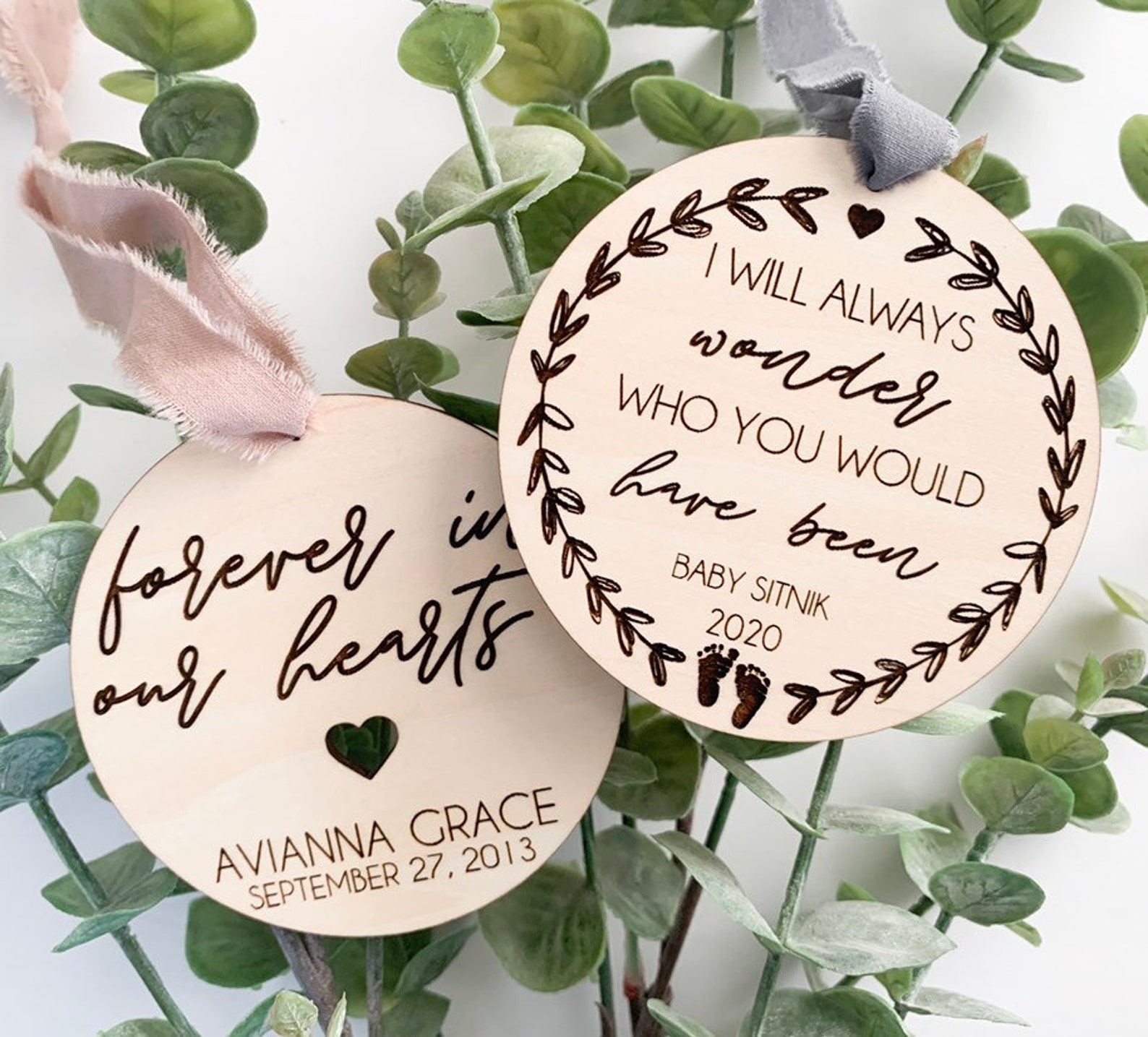 Baby Memorial Ornament Infant Loss Stillbirth Stillborn - Etsy