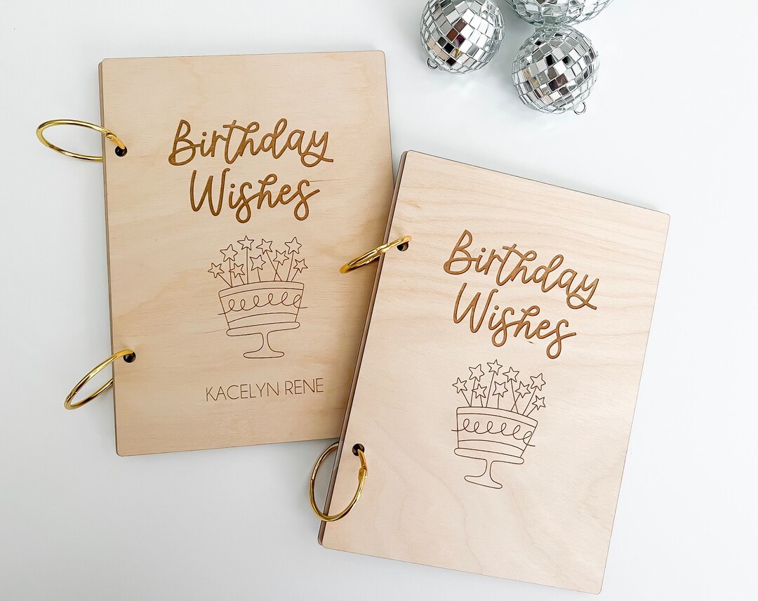 Birthday Wishes Card Keeper | Keepsake, Greeting Cards, First Birthday ...